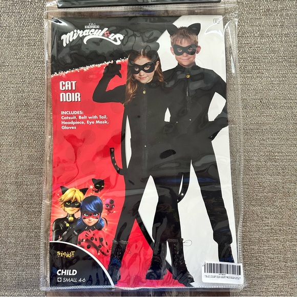 Spirit | Costumes | Miraculous Cat Noir Kids Costume Black Sz Small 46 ...